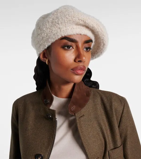 Loro Piana Cashmere And Silk Hat