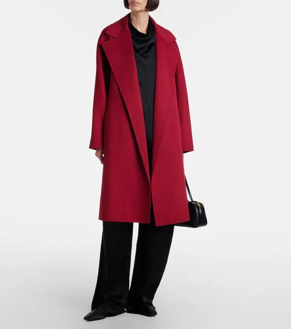 JOSEPH Wool And Cashmere Wrap Coat