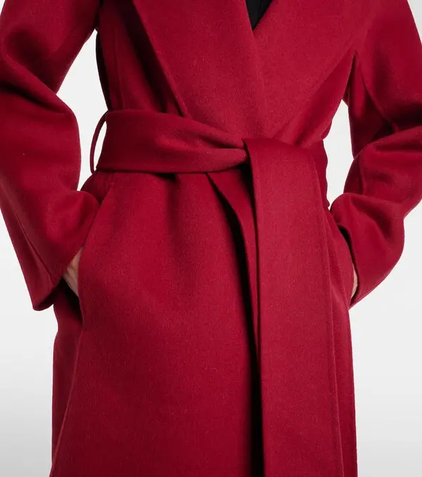 JOSEPH Wool And Cashmere Wrap Coat