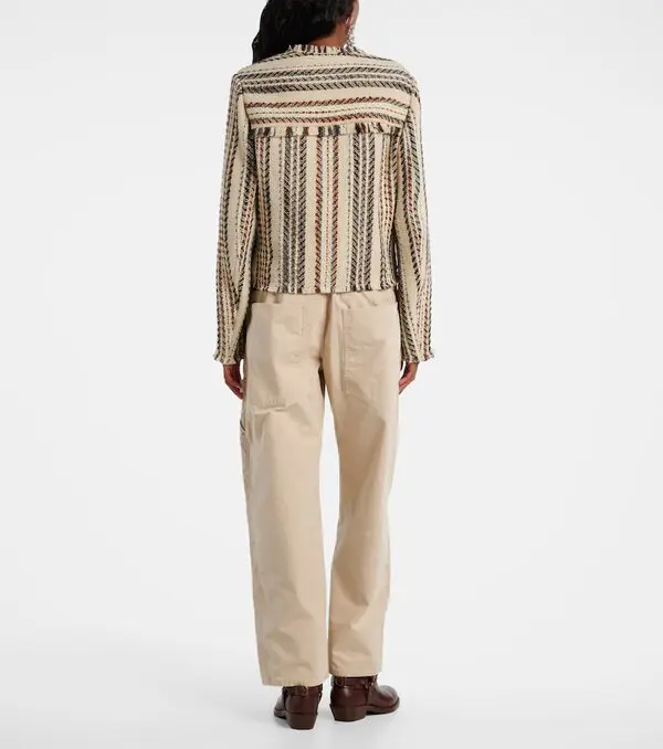 MARANT ETOILE Izarina Cotton And Wool-blend Jacket