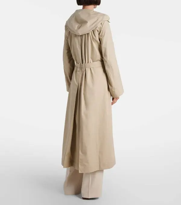 AYA MUSE Cotton Gabardine Trench Coat