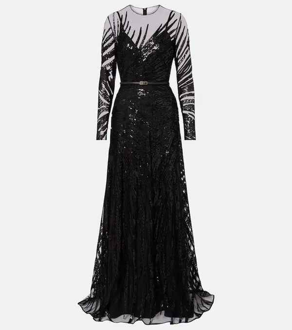 Elie Saab Embellished Gown