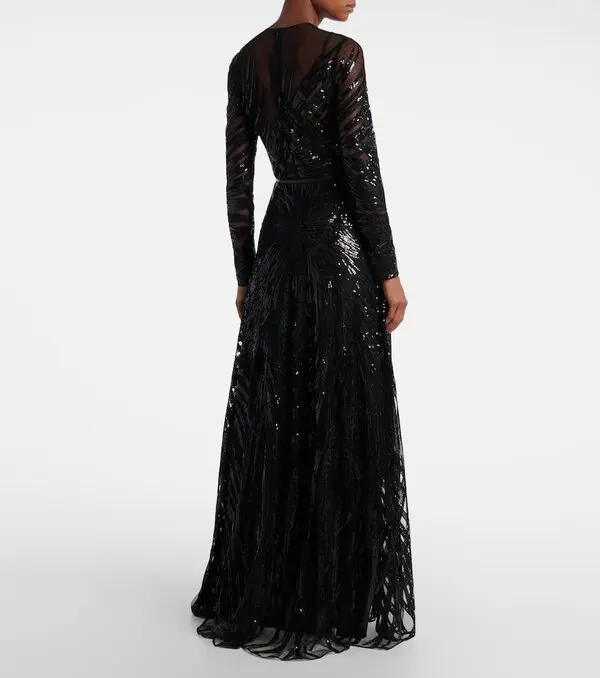 Elie Saab Embellished Gown