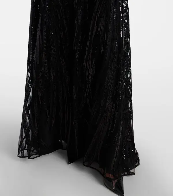 Elie Saab Embellished Gown