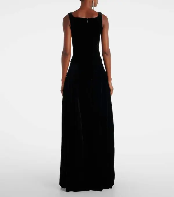 Max Mara Cotton Velvet Corset