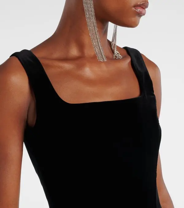 Max Mara Cotton Velvet Corset