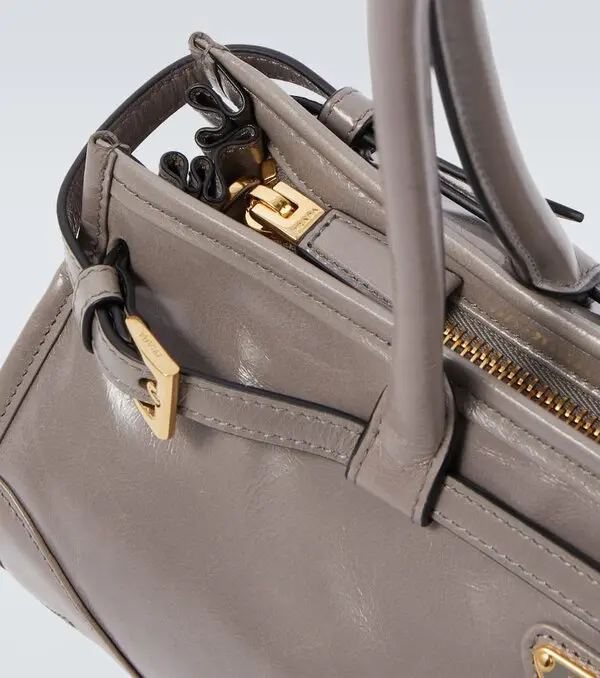 Prada Medium Leather Shoulder Bag