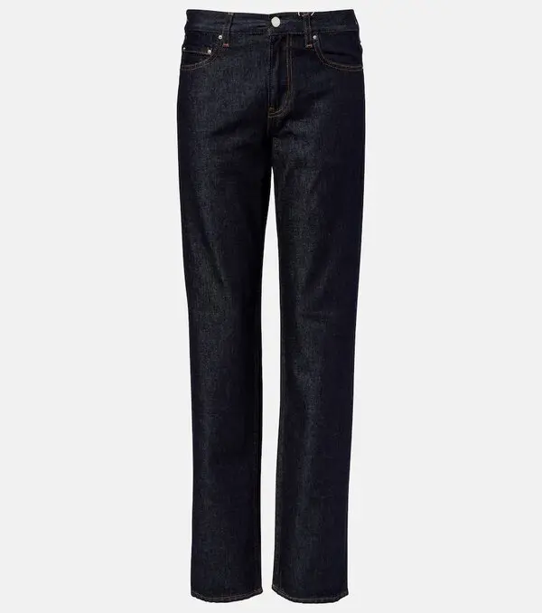 TOTEME Low-rise Straight Jeans - Blue