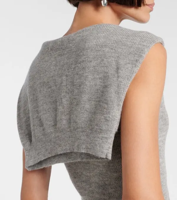 AYA MUSE Vao Wool-blend Minidress
