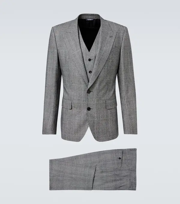 Dolce & Gabbana Wool-blend Suit - Grey