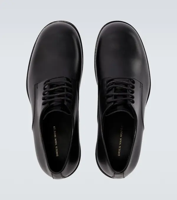 Dries Van Noten Leather Derby Shoes