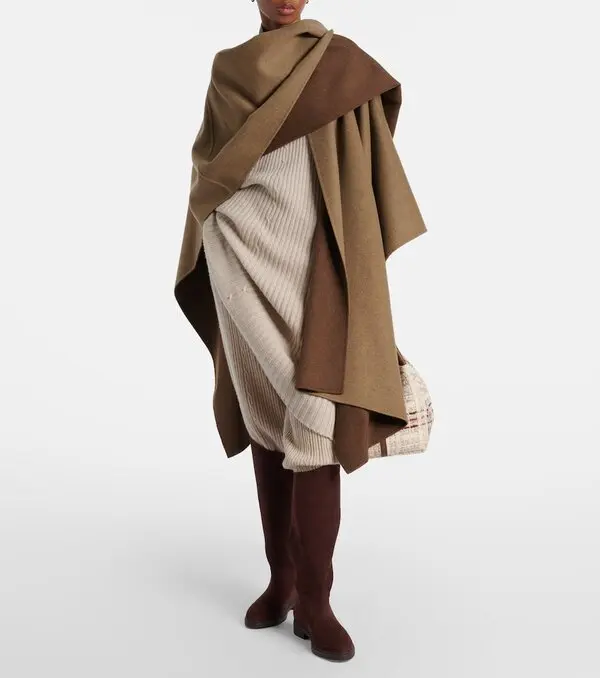 Loro Piana Spagna Cashmere Cape