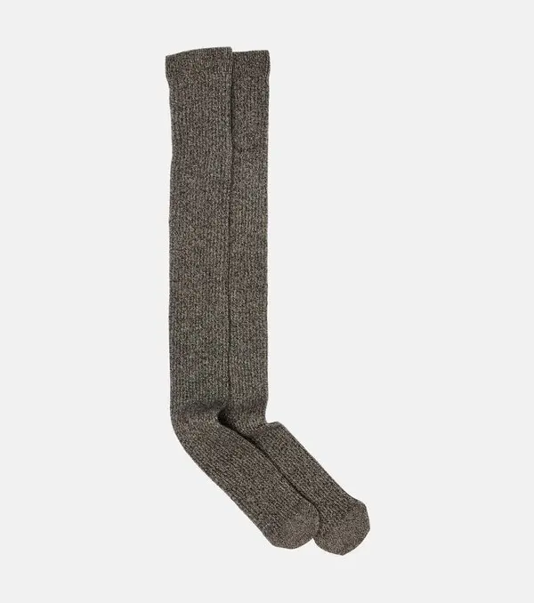 Max Mara Cashmere And Wool-blend Tights