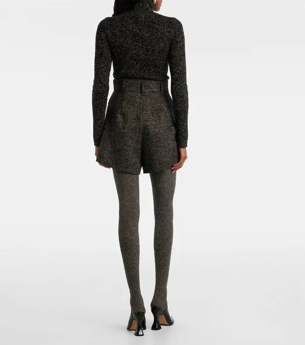 Max Mara Cashmere And Wool-blend Tights