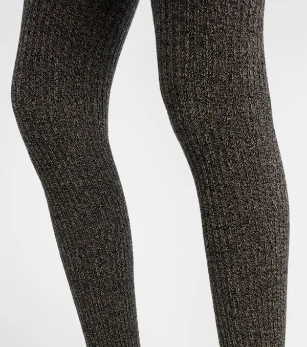 Max Mara Cashmere And Wool-blend Tights
