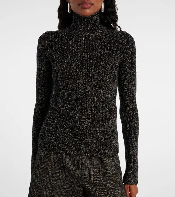 Max Mara Wool And Cashmere-blend Turtleneck Sweater