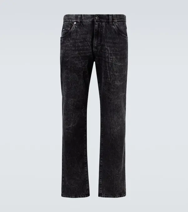 Dolce & Gabbana Mid-rise Straight Jeans