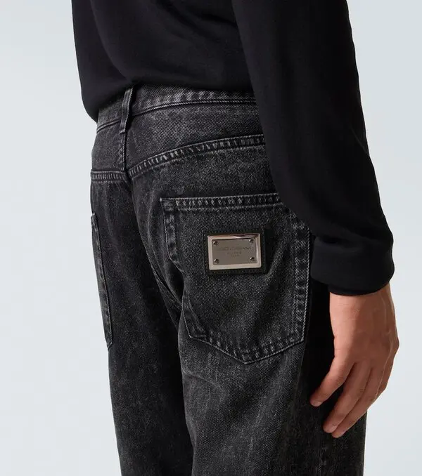Dolce & Gabbana Mid-rise Straight Jeans
