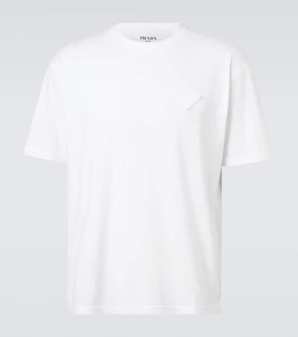 Prada Cotton Jersey T-shirt - White