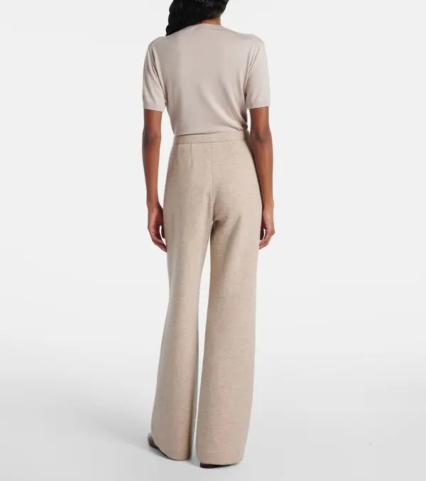 Loro Piana Cashmere-blend Straight Pants