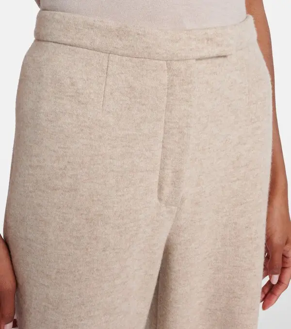 Loro Piana Cashmere-blend Straight Pants