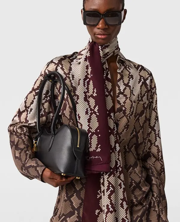 Stella McCartney Snake Print Oversized Shirt