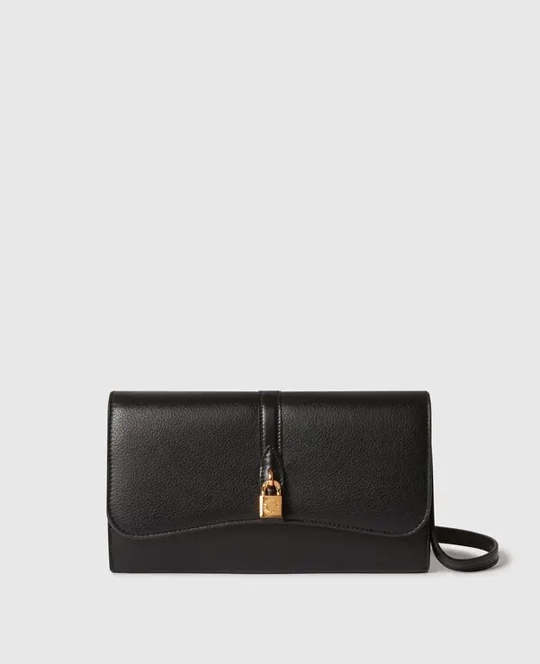 Stella McCartney Ryder Flap Crossbody Bag - Black