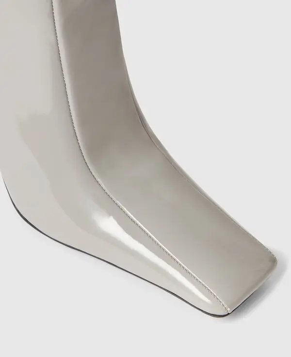Stella McCartney Square-toe Thigh-high Stiletto Boots