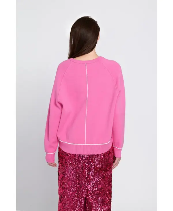 ELLE COLLECTION Knit Sweatshirt