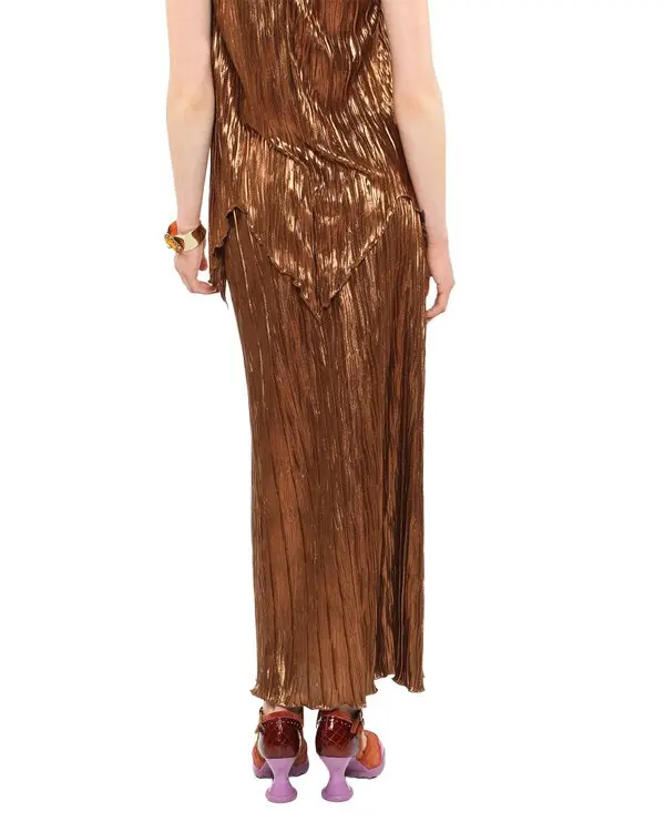 Anna Sui Pleated Skirt