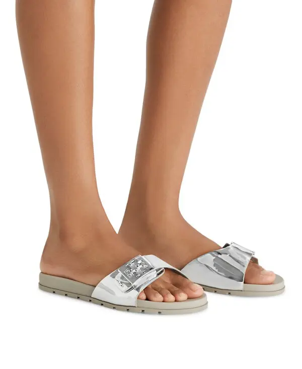 Tory Burch Buckled Slide Sandals