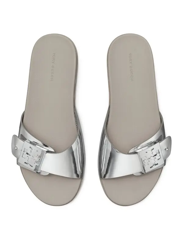 Tory Burch Buckled Slide Sandals