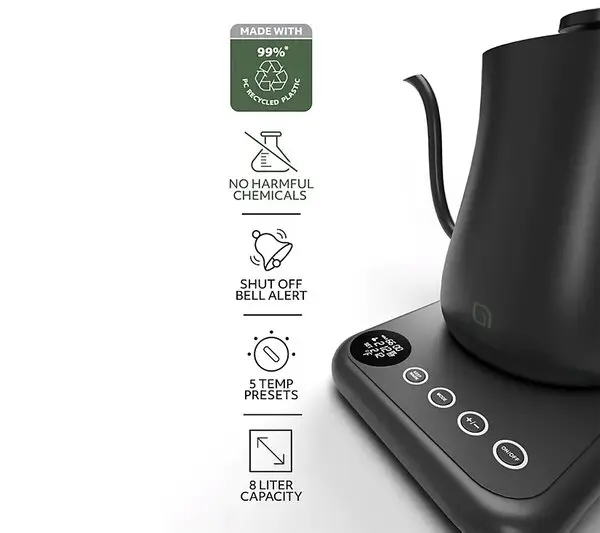 WILLOW Electric Gooseneck Kettle