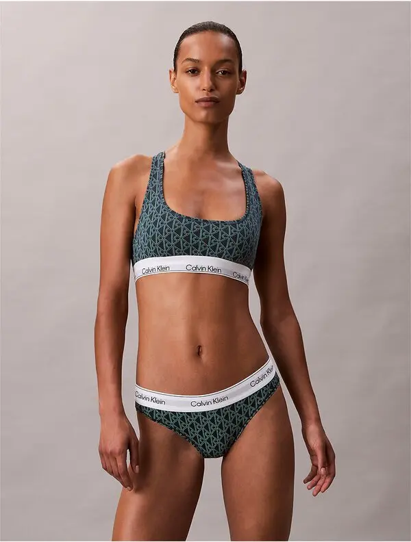 Calvin Klein Icon Cotton Modal Bikini - Stratified Sea