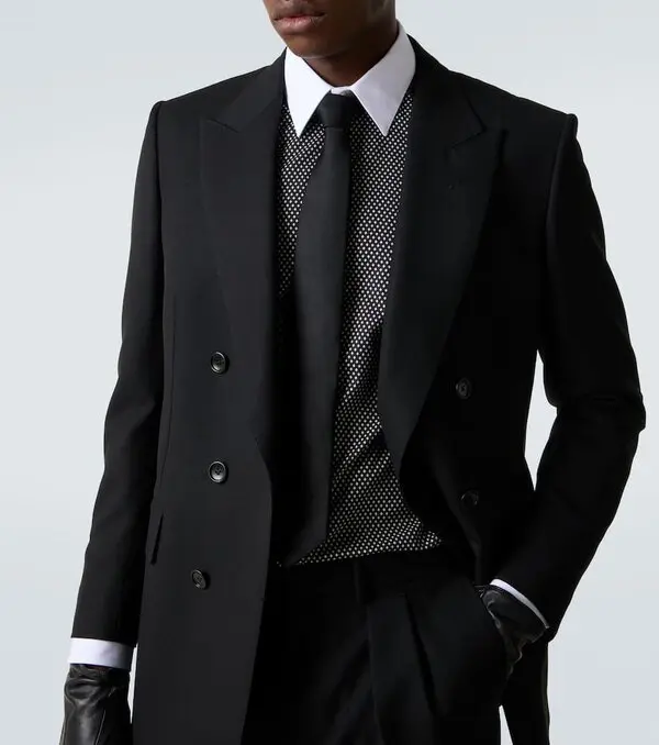 TOM FORD Polka-dot Cotton Poplin Shirt