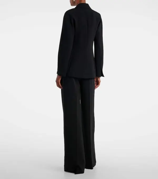 Max Mara Draped Cady Wrap Jacket