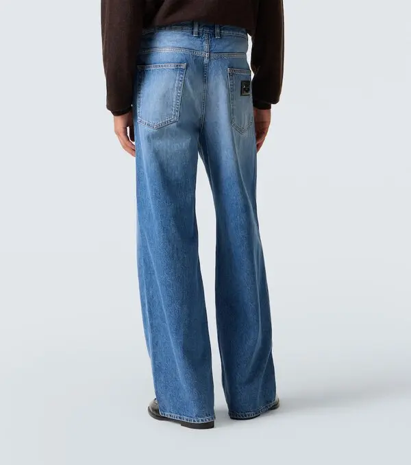Dolce & Gabbana Mid-rise Wide-leg Jeans