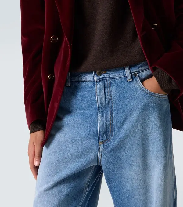 Dolce & Gabbana Mid-rise Wide-leg Jeans