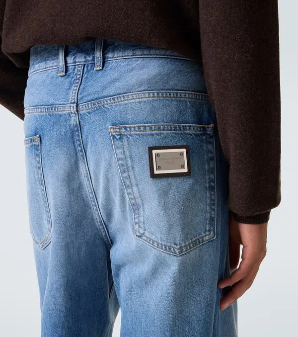 Dolce & Gabbana Mid-rise Wide-leg Jeans