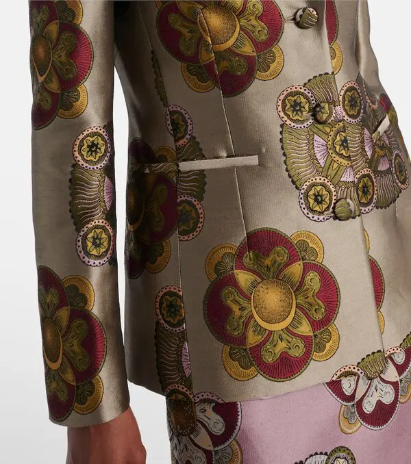 La DoubleJ 24/7 Printed Blazer