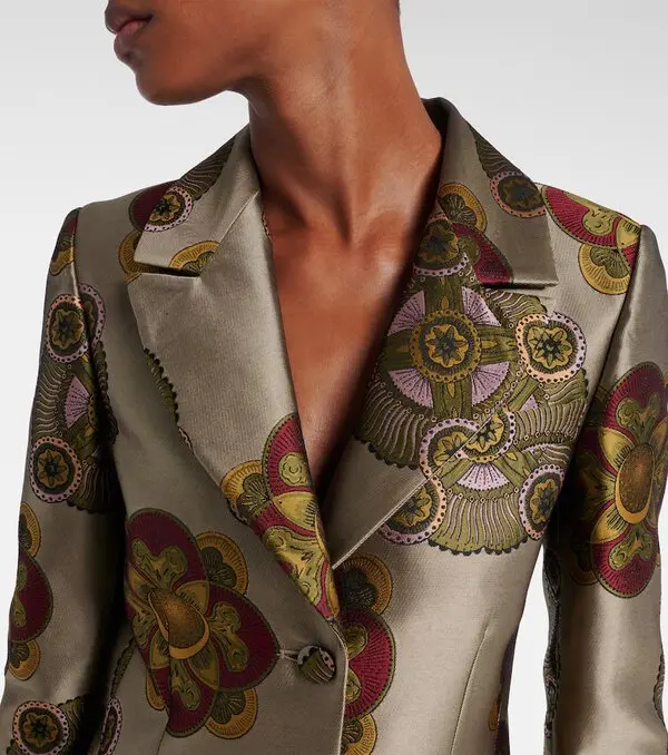 La DoubleJ 24/7 Printed Blazer