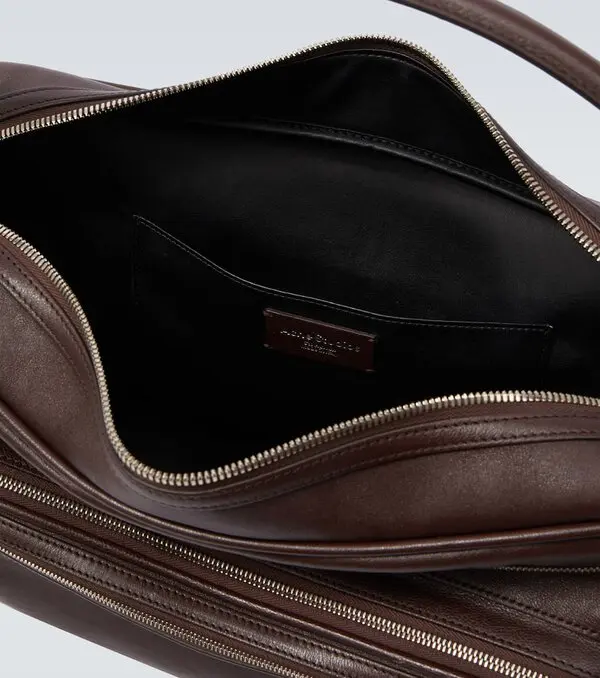Acne Studios Camero Leather Shoulder Bag - Brown