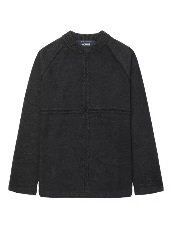 Comme Des Garçons Seam-detail Jumper