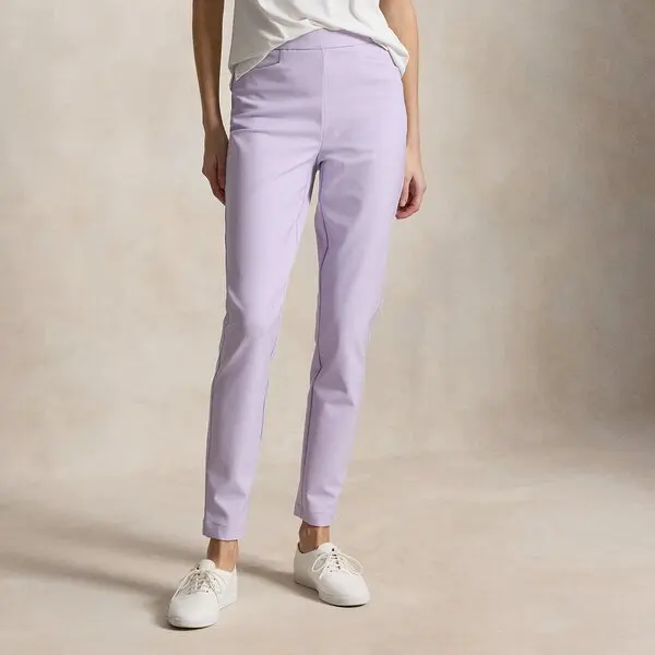 Ralph Lauren Stretch-twill Trousers - Lovely Lilac