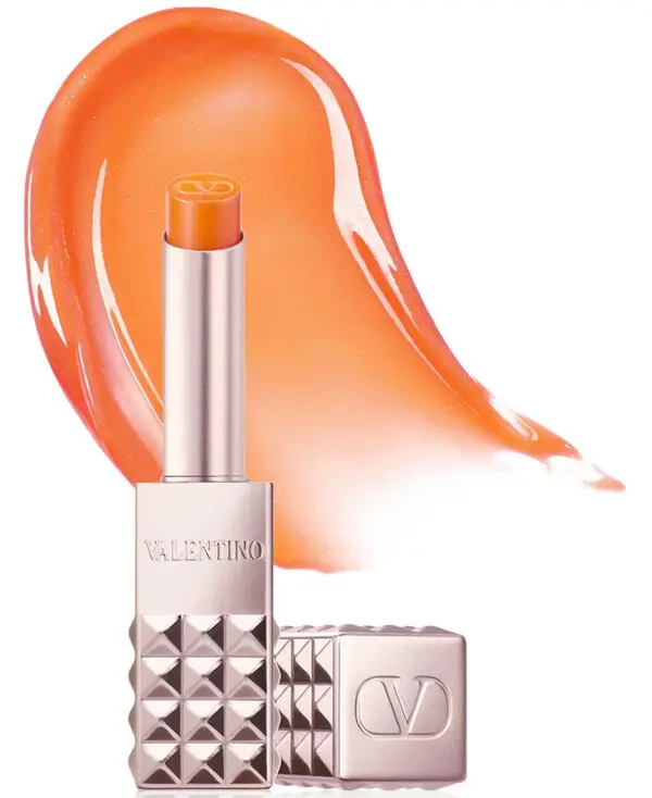 Valentino Garavani Spike Hydrating Disco Lip Balm - 400a Solar Coral