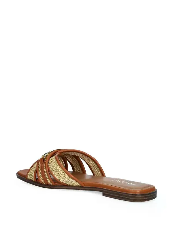 TWINSET Flat Crossover Sandals