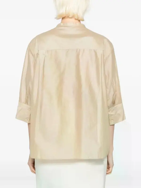 LESS Draped-detailing Blouse