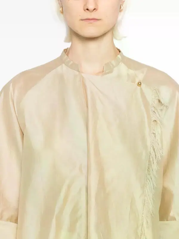 LESS Draped-detailing Blouse