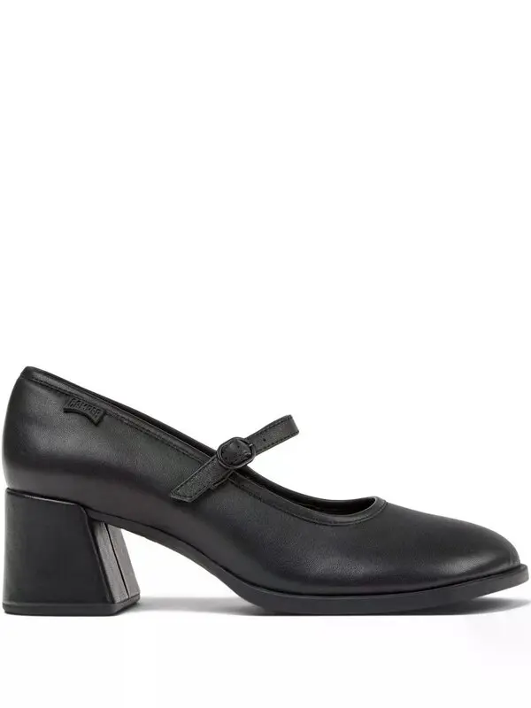 Camper Leather Block-heel Mary Jane Shoes