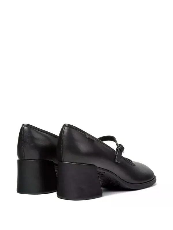 Camper Leather Block-heel Mary Jane Shoes